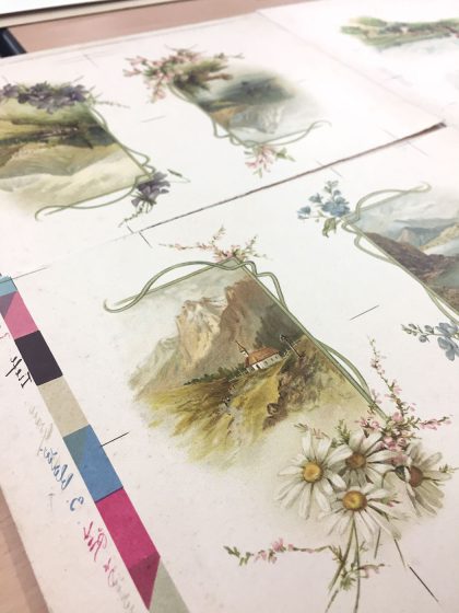 Lithografie – Druckverfahren verstehen lernen – Berufskolleg Grafikdesign